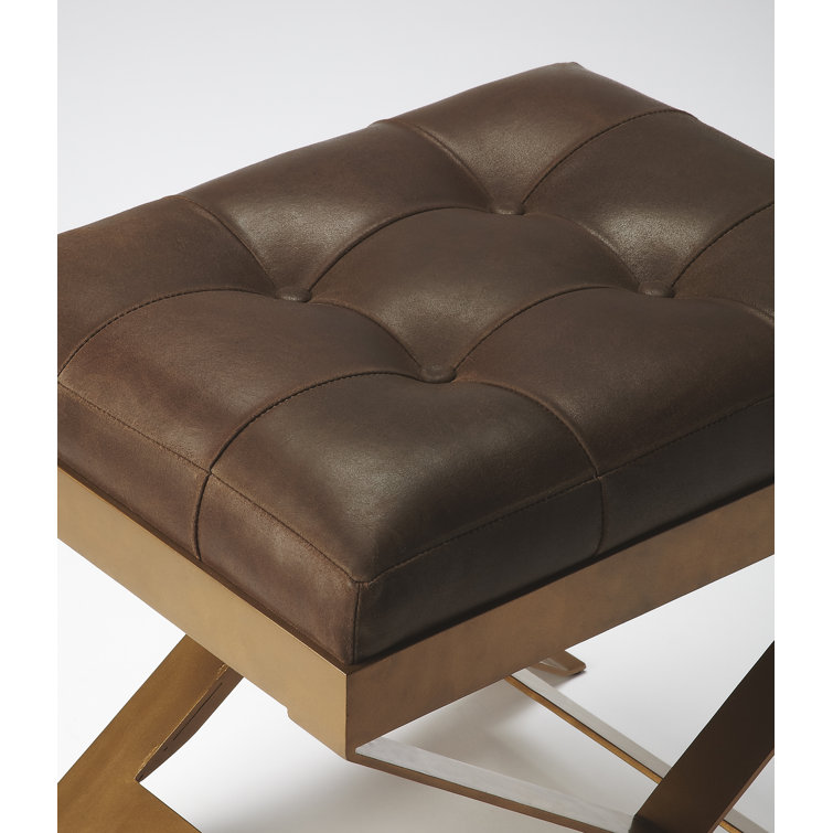 Vanity stool leather store